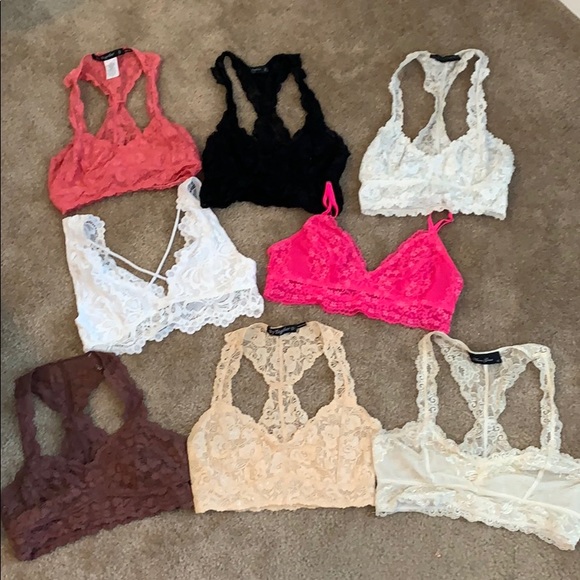 Intimates & Sleepwear | All Smalls Non Padded Lace Bralettes | Poshmark